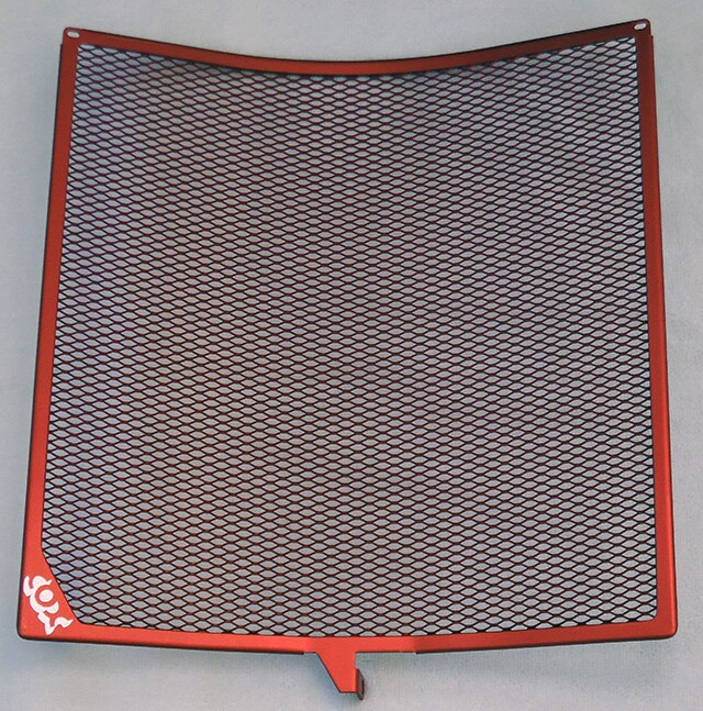 Red - Cox Racing Radiator Guard / Grill for 2015-2025 Kawasaki Ninja H2 ...