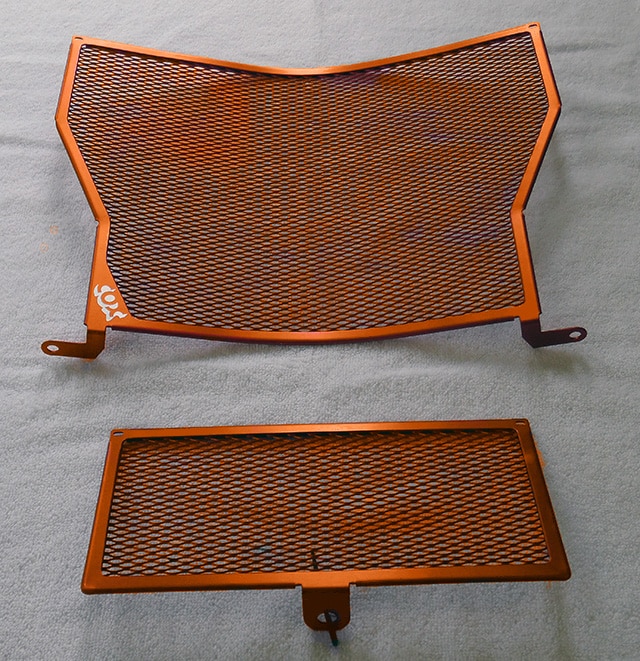 Orange - Cox Racing Radiator Guard / Grill for 2015-2019 BMW S1000RR,R ...